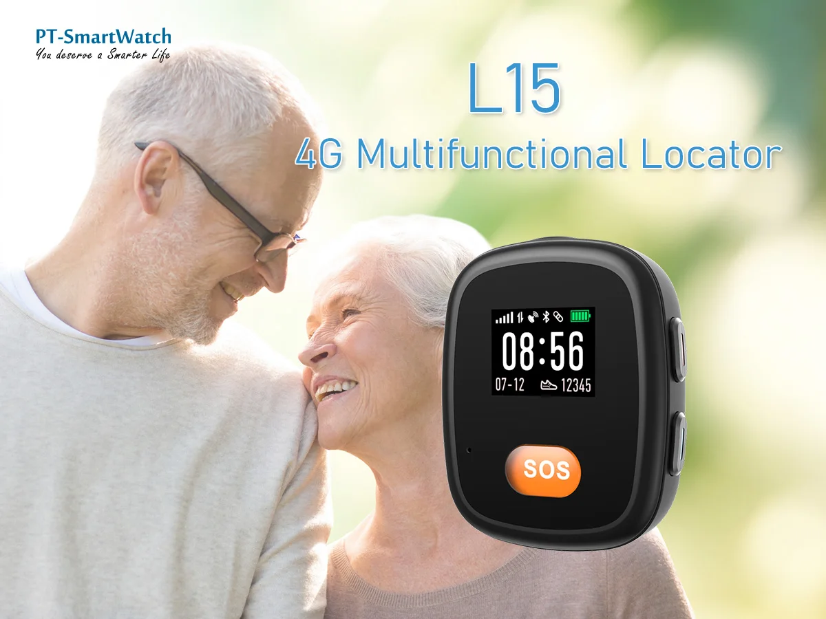 SOS Button Emergency Personal Locator L15 Smart Pendant for Dementia ...