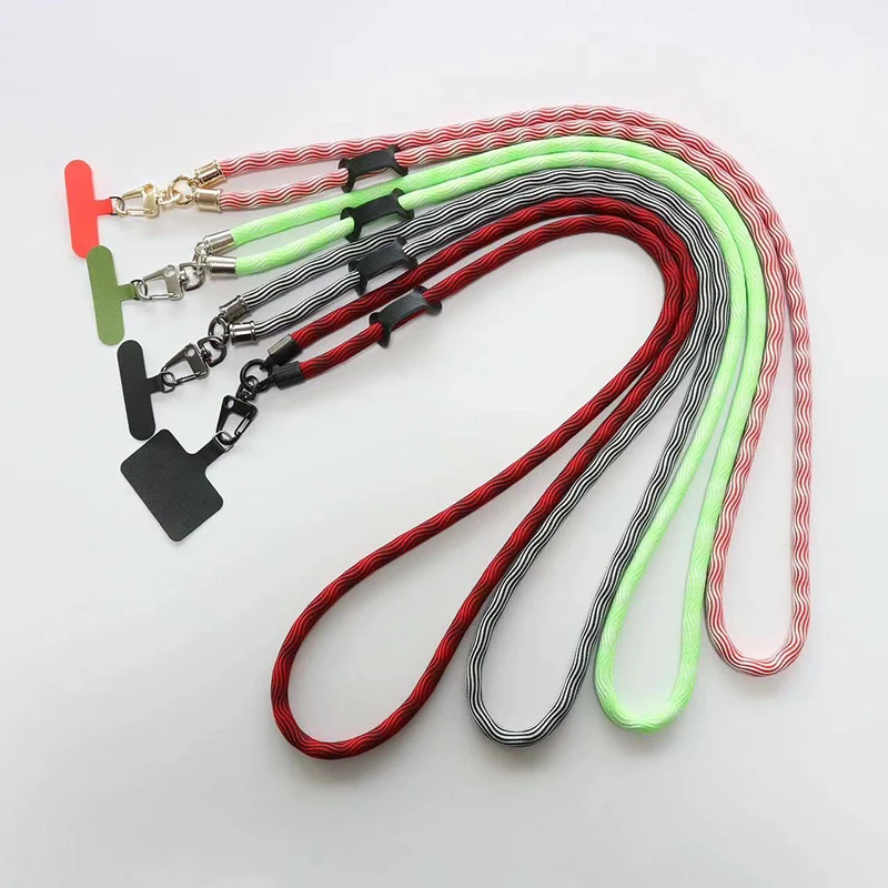 Crossbody Mobile Cell Cellphone Neck Strap Patch Clip Adjustable Holder ...