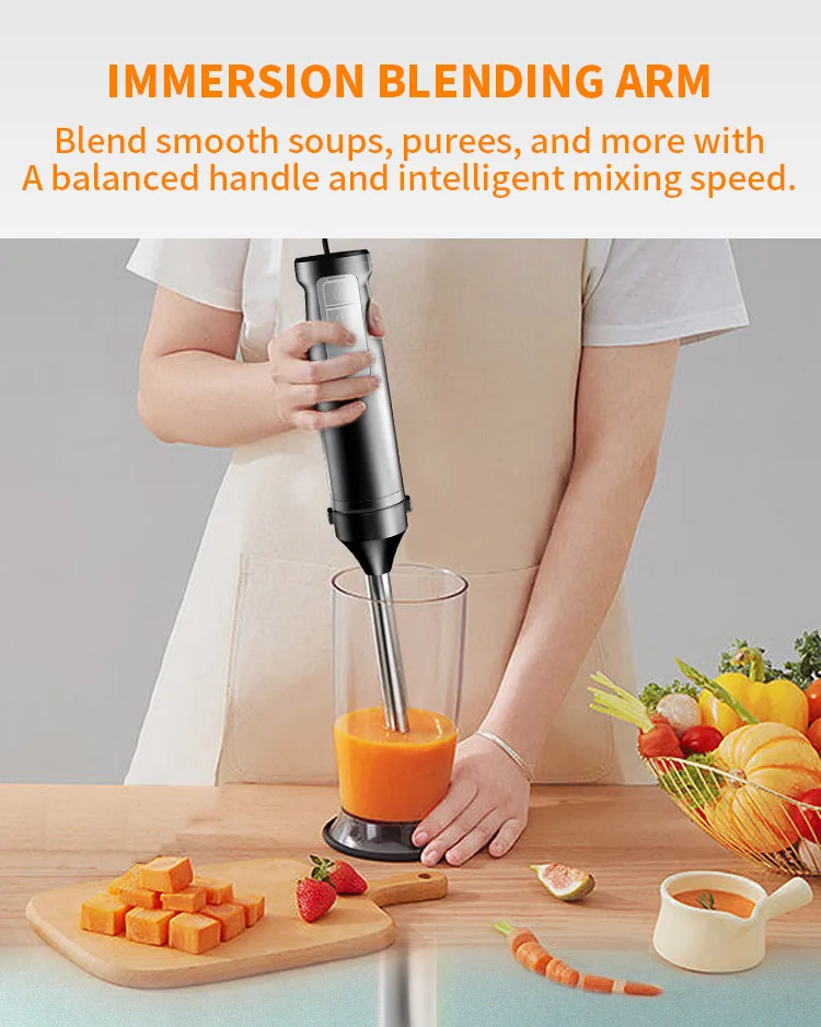 800W Hand Blender - Portable, Efficient Mixing Solutions