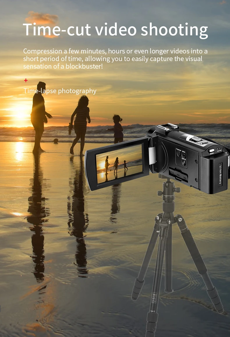 Digital 2.7k Uhd Camcorder Ghost Hunting Infrared Night Vision Wifi ...