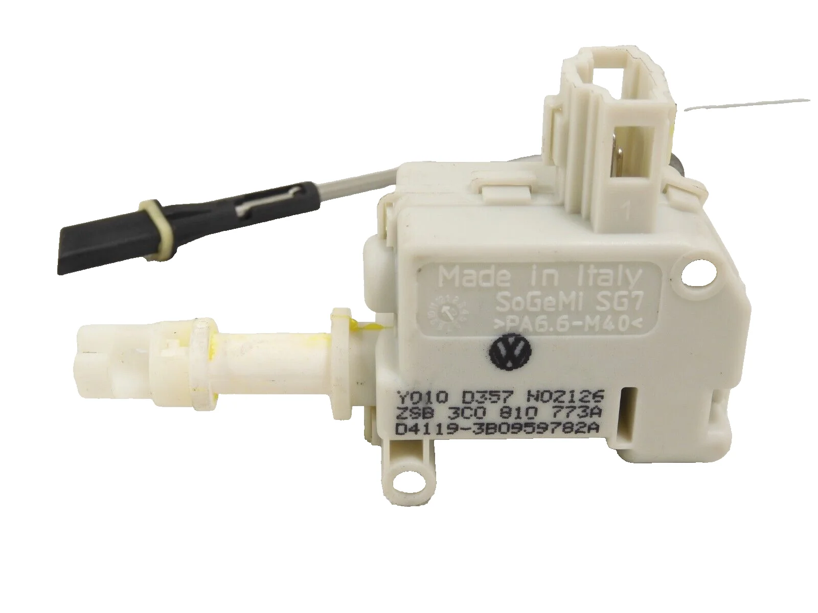 For Vw Passat B6 2.0 Tdi 16v 2009 Rhd Fuel Flap Door Lock Actuator ...