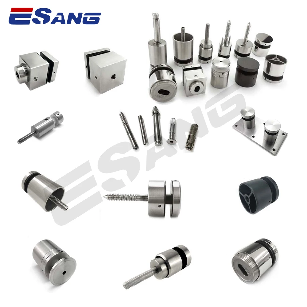 ESANG 304 316 Stainless Steel Standoff Pins Glass Railing System ...