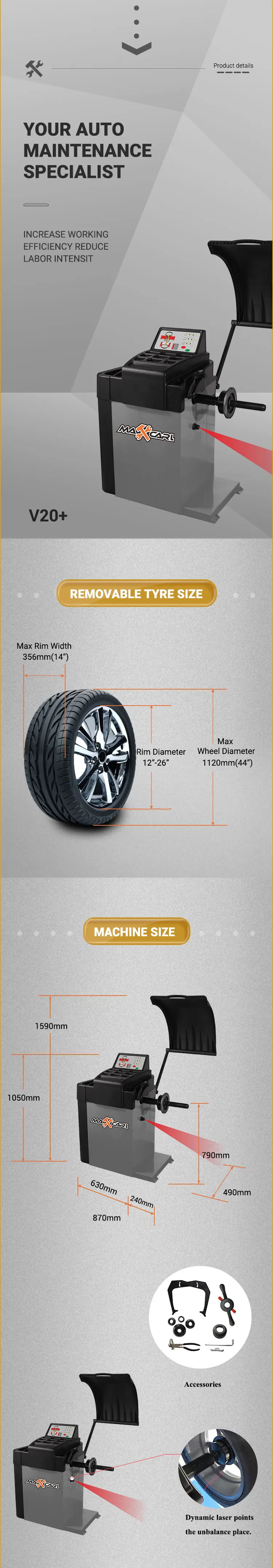 Car Alignment Tool Kit - Heavy Duty Truck Alignment Machine