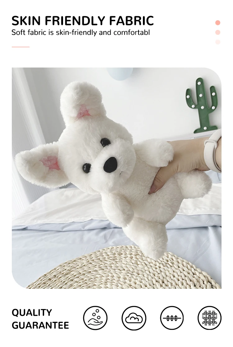 Wholesale Cute Fox Doll Birthday Gift Female Plush Custom White Fox ...