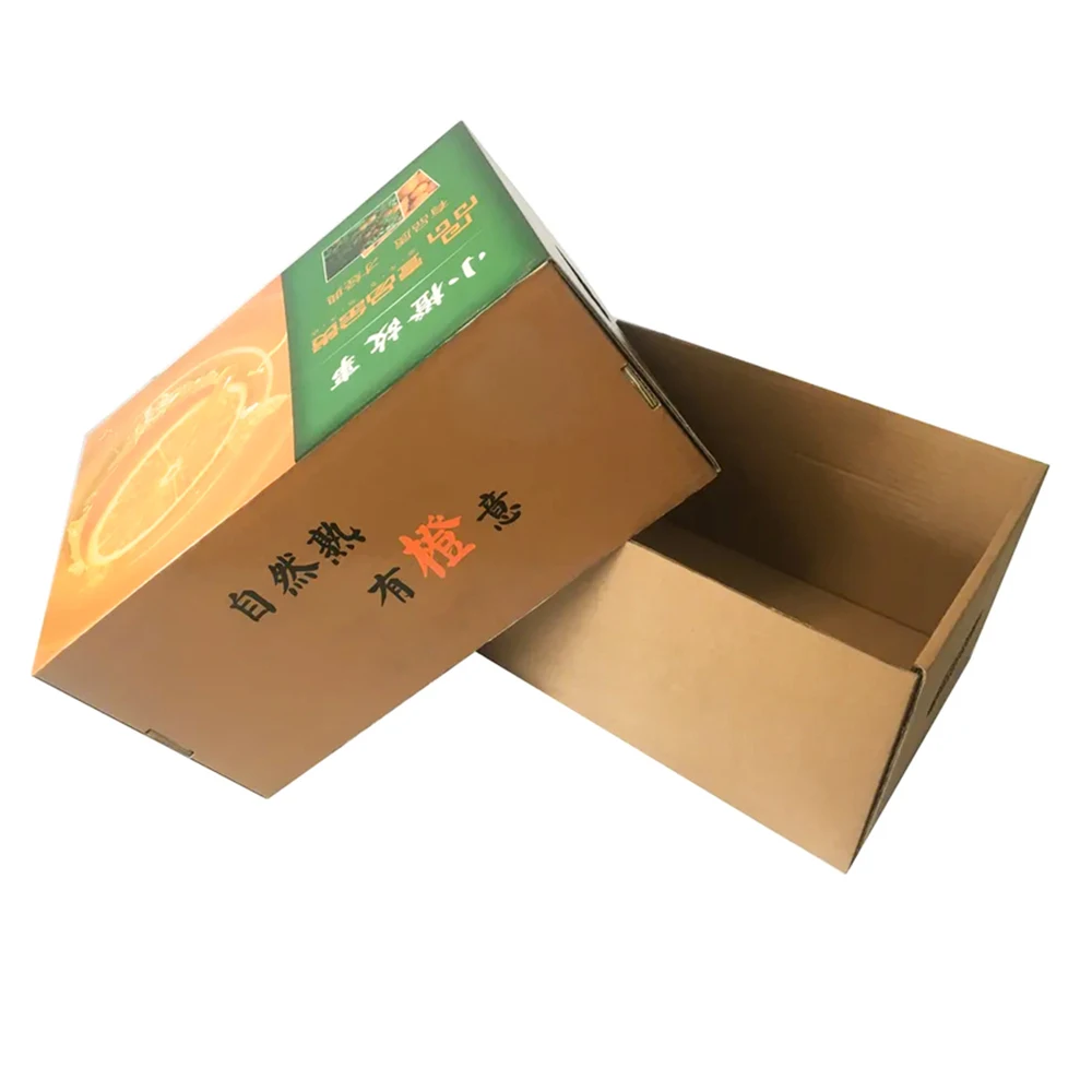 Fresh Fruit Corrugated Packaging Boxes Citrus/orange Fruit Box ...