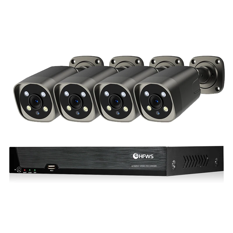 8ch 8mp Ip Poe Active Deterrence Camera System Oem Two Way Audio ...
