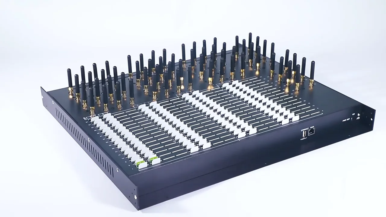 Hot! 64 Ports Rj45 Bulk Sms Modem Smpp Http Sms Gateway Hardware - Buy ...