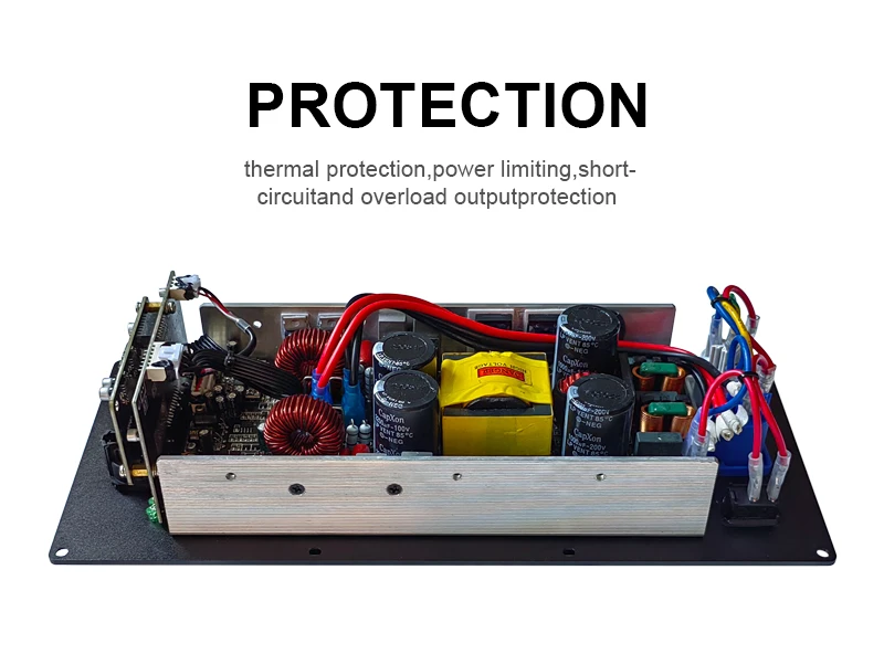 PDA1000+CQ260 1000W 2 Channel Class D Amplifier - OMB Audio