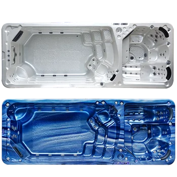 Luxury Balboa Swim Spa Acrylic Swim Pool Whirlpool Hot Tubs Outdoor Spa ...