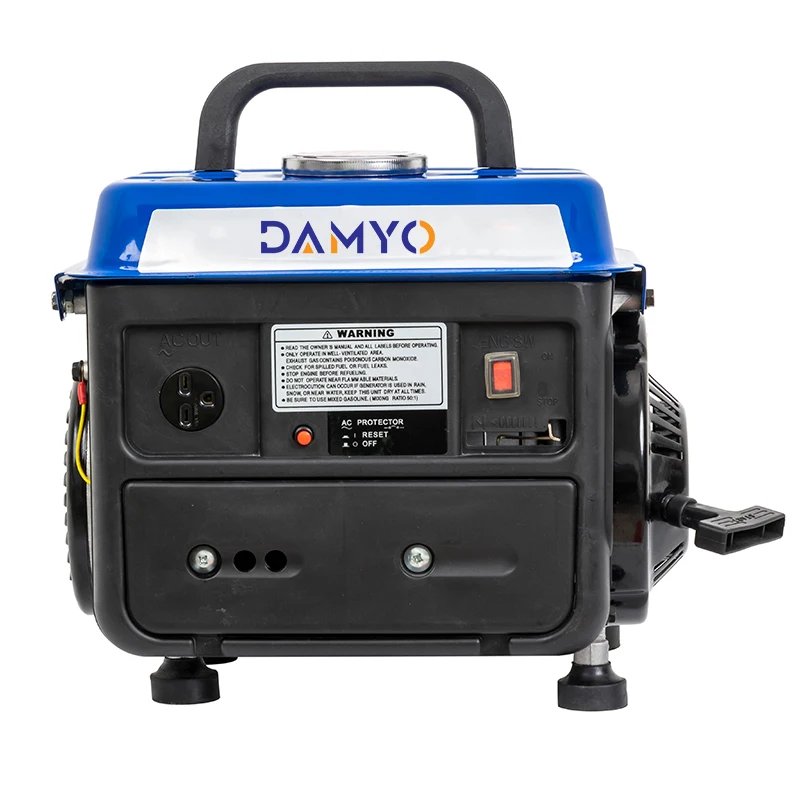 650w 2.0hp Silent Portable Power Mini Gasoline Engine Generator - Buy 2 ...