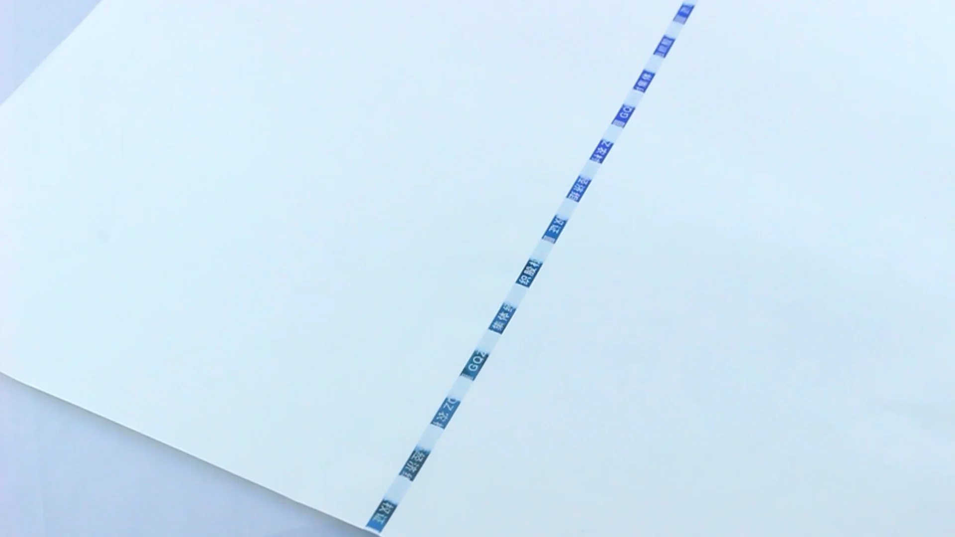 Custom A4 Security Watermark Paper With Thread For Security Printing ...