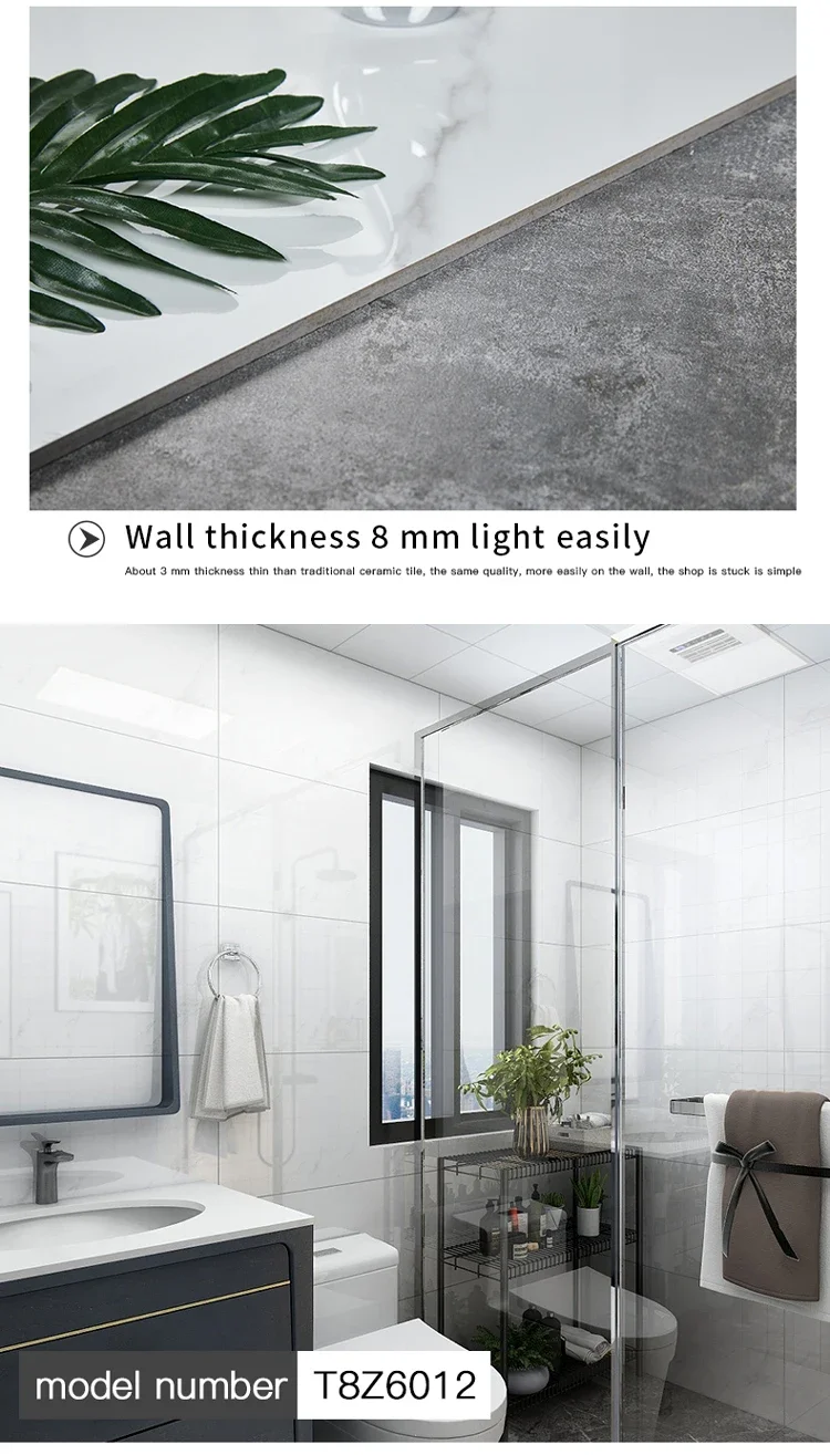 Calacatta Matt White Marble Effect Porcelain Tile 400x800 Glazed ...