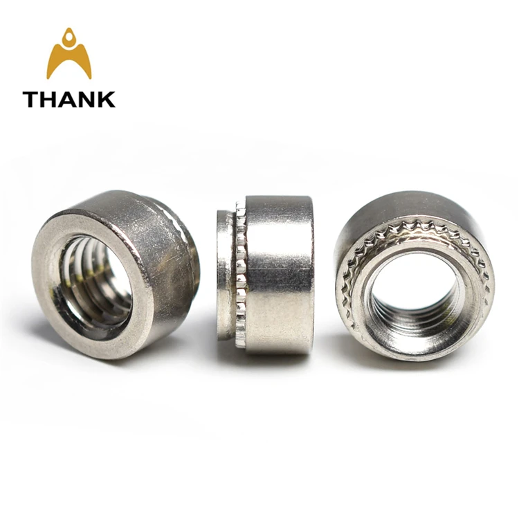 Stainless Steel Galvanizing Self-clinching Rivet Presses Nuts S SS CLS ...