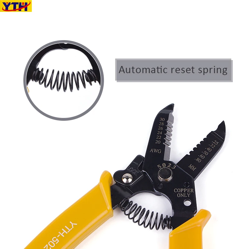 Yth-5023 Diy Handheld Nonslip Rubber Handle Pliers Portable Wire ...