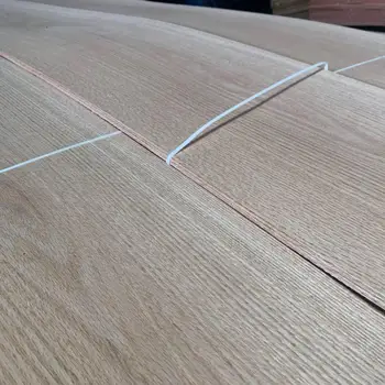 White Ash Veneer High Quality Rotary Cut A Grade With Good Grain 0.50mm ...