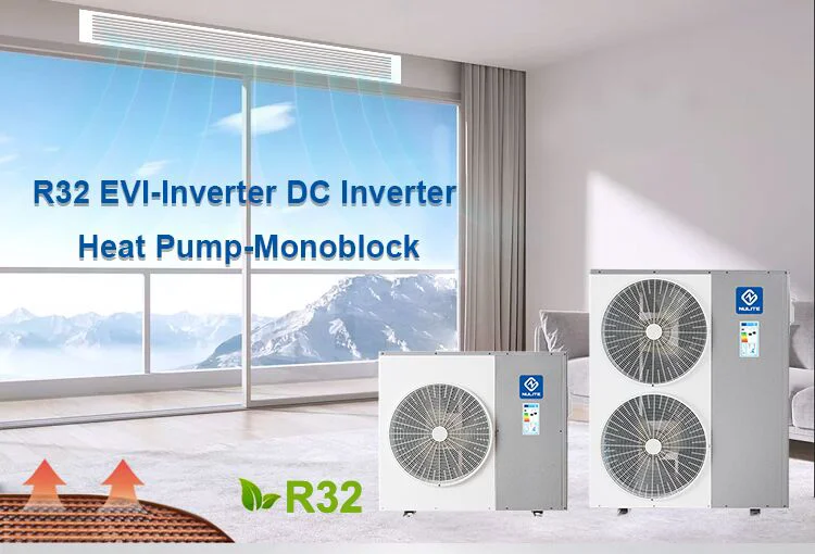 2024 R32 Evi Air To Water Heat Pump Inverter 16kw Heatpump For House Radiators Floor Heating ...