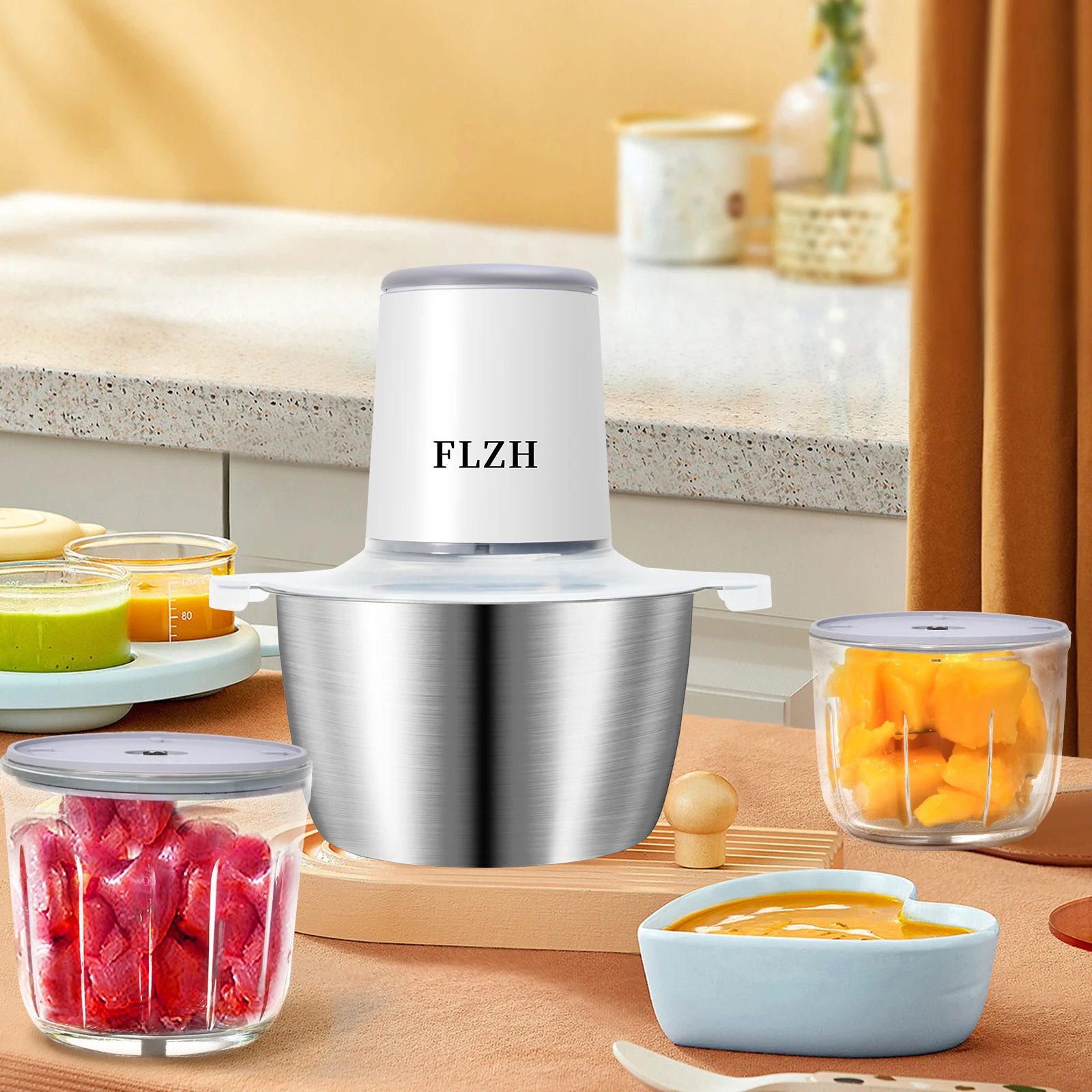 Usb Portable Multi Functional Electric Food And Vegetable Grinder ...