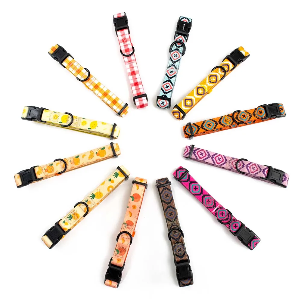 2023 Pet Supplies Pet Collar Set Custom No Pull Dog Harness Adjustable ...