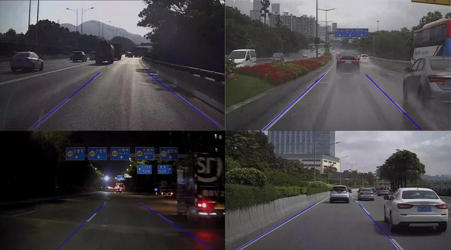 4G ADAS System DMS with Driver Fatigue Alarm System Dash Cam Live ...