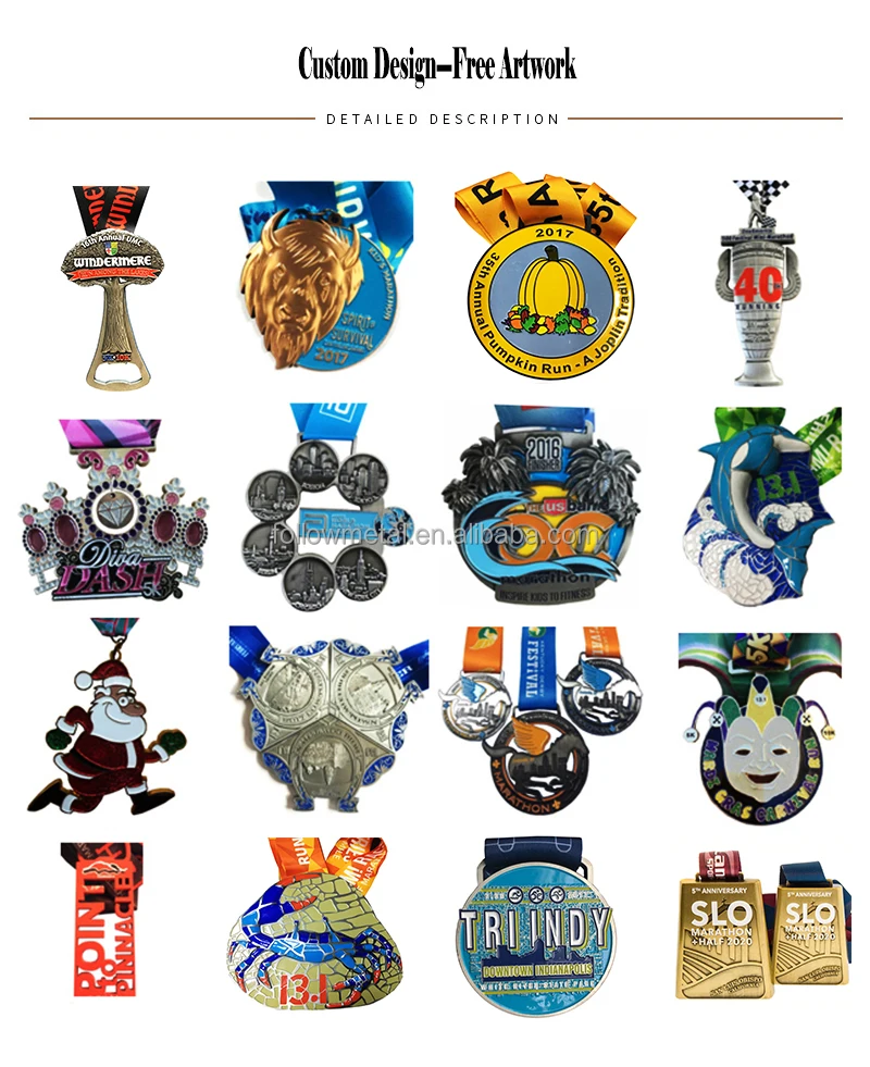 Romanian Race Custom Obstacle Racing Medals Sports Medals Custom Medals ...