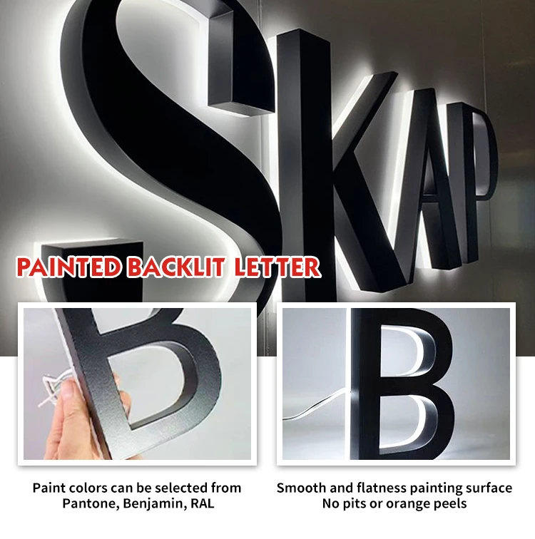 Cosun 3d Signage Letter Building Logo Led Letter Out Door Sign Side Lit ...