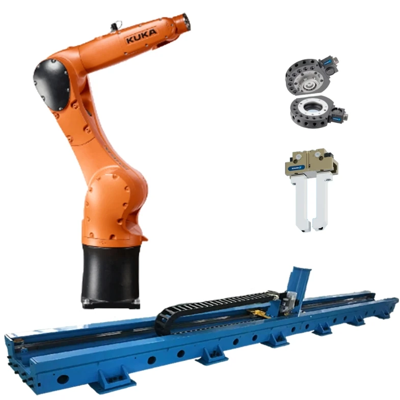 Six Axis Handling Robot, KUKA KR 6 R900 Sixx Paired With Schunk Fixture ...
