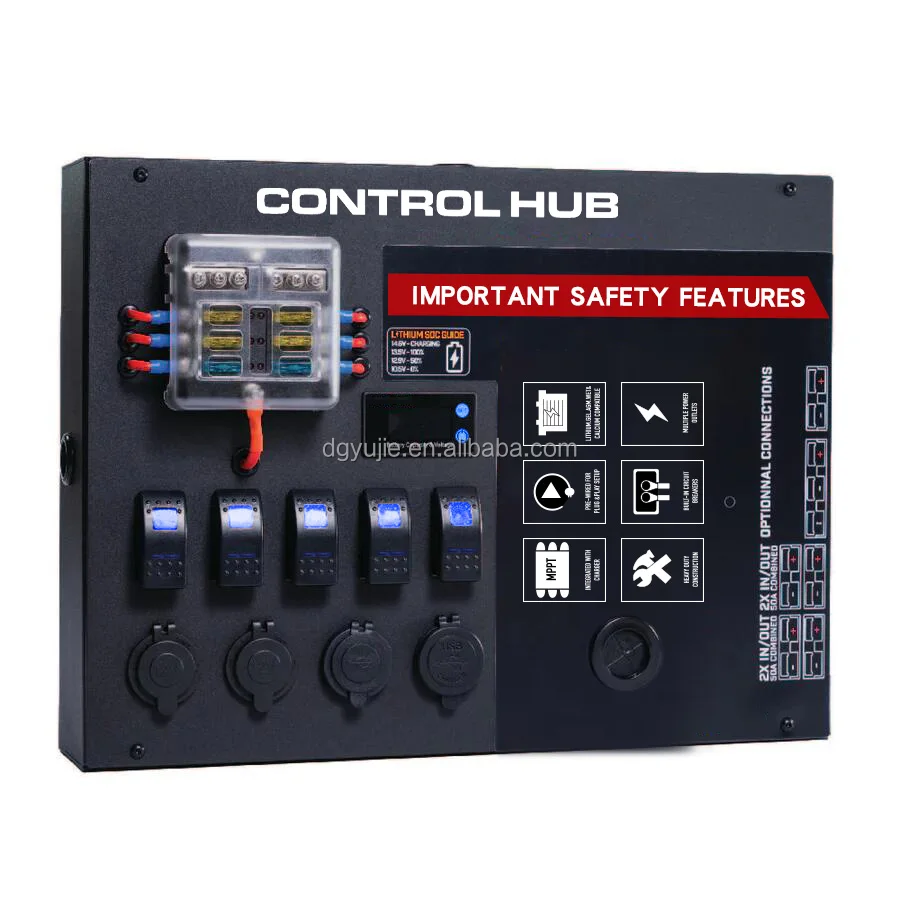 12V Control Box - Efficient Power Distribution for 4WD