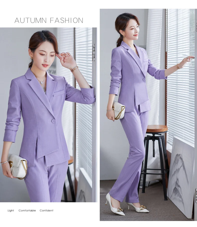 High Quality Fashion Wholesale 2 Piece Suit Set For Women Business