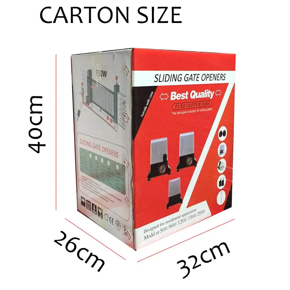 Spring Limit Switch Automatic Electric Sliding Gate Opener/ Motor For ...