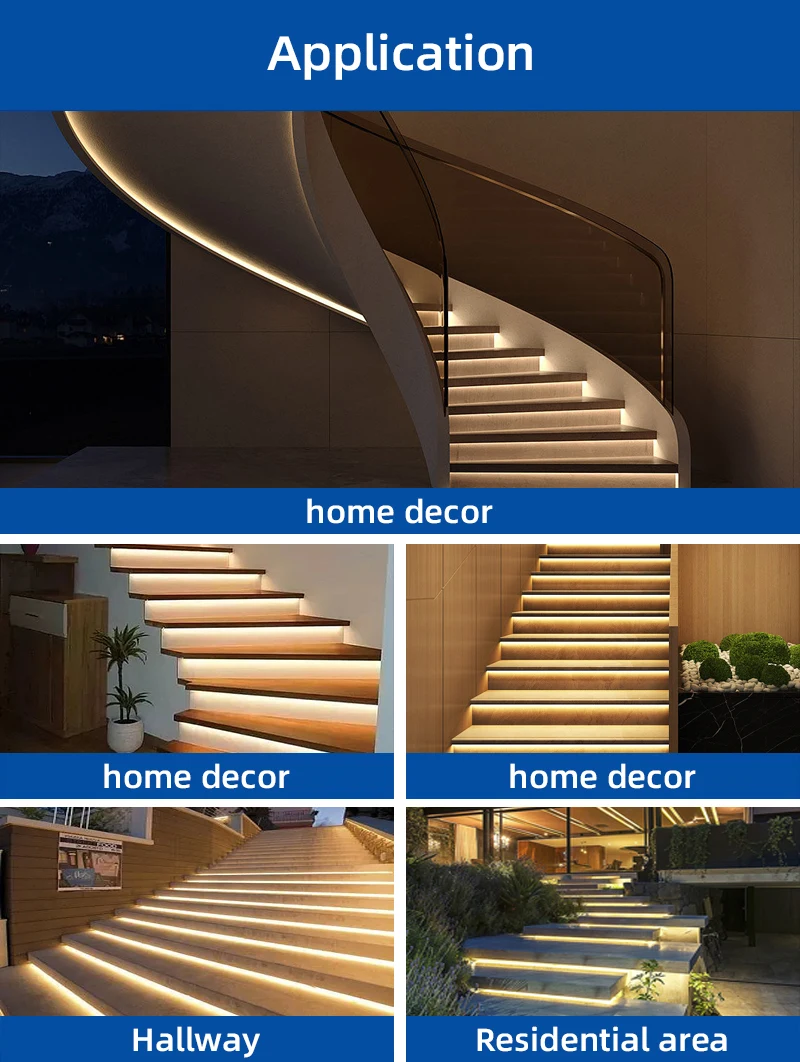 LED Stair Light Sensor Controller DC24V 32 Stair Light Induction Pir ...