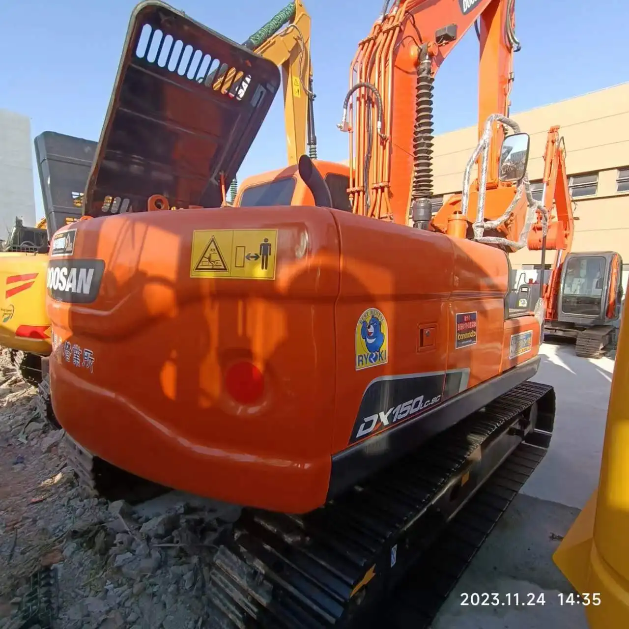 Used Original Doosan Dx150 Dx300 Hydraulic Crawler Excavator Sold At A Low Good Price Condition ...