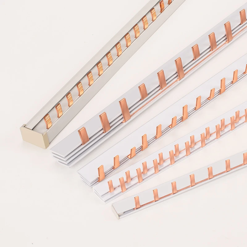 MCB busbar DZ47 3P pin-type circuit breaker terminal connection strip ...