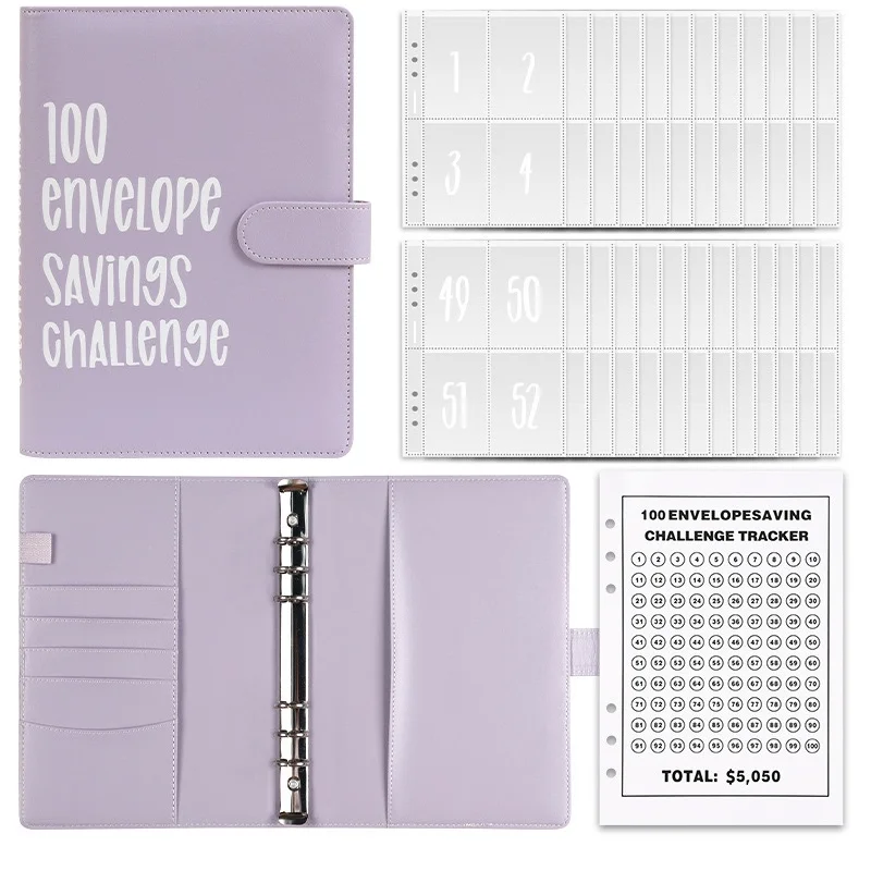 Binder Cash Envelopes Expense Budget Sheets Money Envelopes Budgeting ...