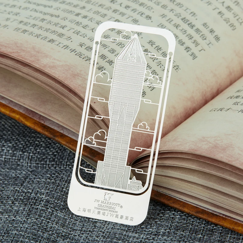 Promotion Design Custom Cheap Metal Bookmarks Gold Silver Plated Cute ...