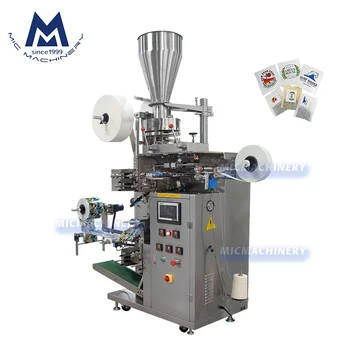 Automatic With Tag And String Filter Paper Sachet Double Chamber Small ...