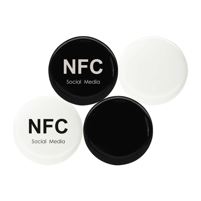 New Design Individual Packaging Nfc Phone Stickers Social Media Smart ...