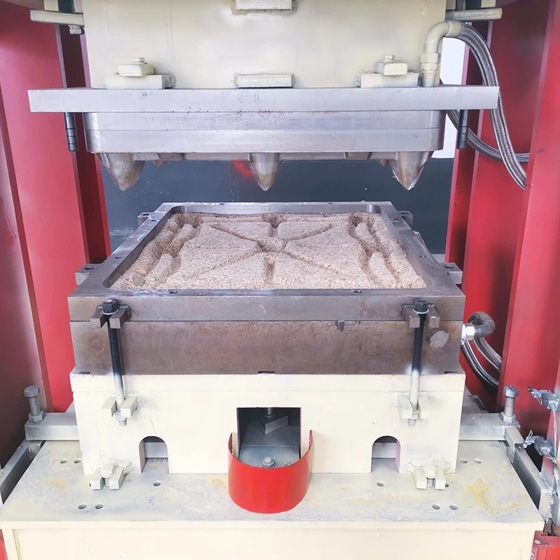 Wooden Sawdust Pallet Hot Press Machine - Efficient Woodworking