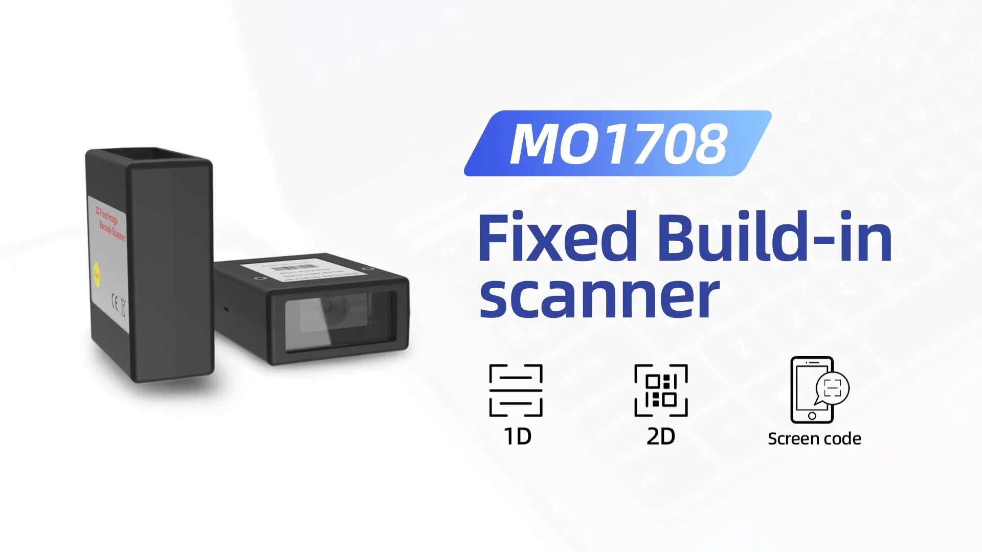 Embedded Qr Code Barcode Scanners 1d 2d Barcode Scanner Module Fixed Mount Barcode Scanner