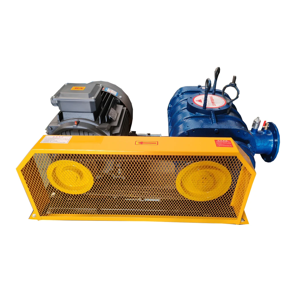 Aquaculture Sewage Treatment Plant Aeration Industry Three-leaf Roots Blower 0.75kw-45kw ...