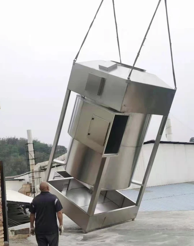 Stainless Steel Electrostatic Precipitator ESP Plant Air Filter Wet ...