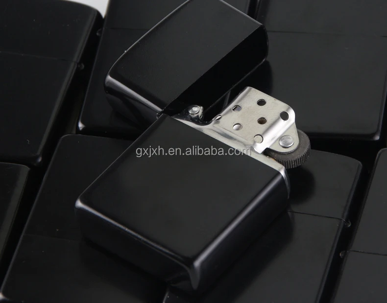 High Quality Metal Lighter Smoking Accessories Case Windproof Oil ...