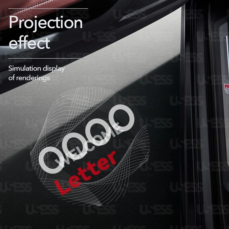 For Audi Welcome Car Door Light A4 A4L A6 A6L Q3 Q5 Q5L Q7 Q8 S1 A7 A8 ...