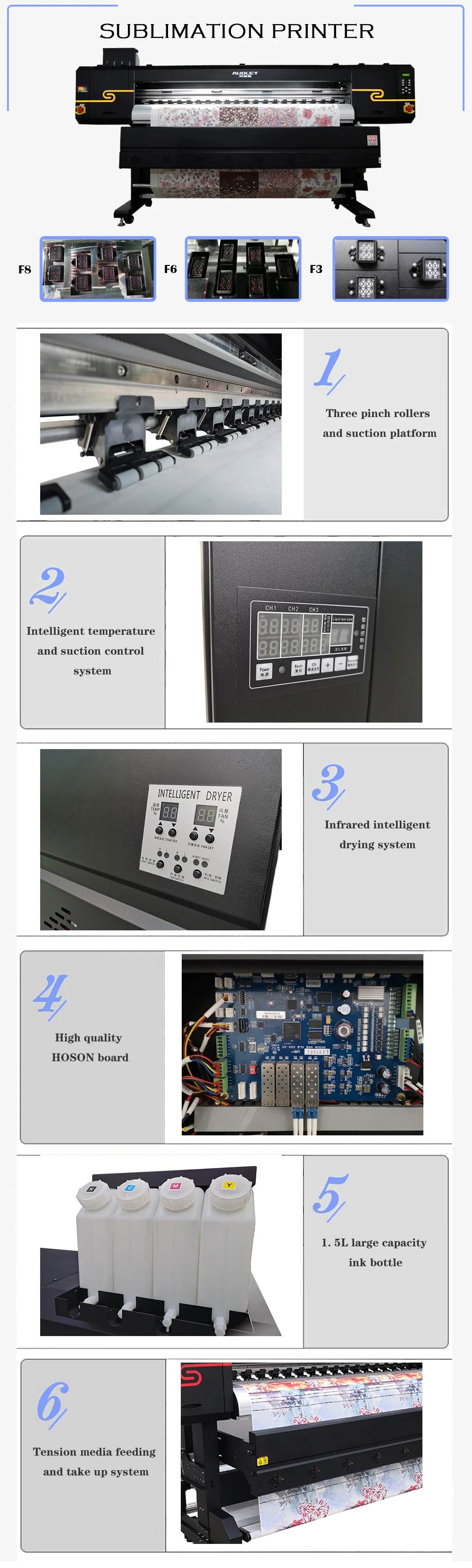 3D Eps Large Format Dye Sublimation Printer - A3 Machine