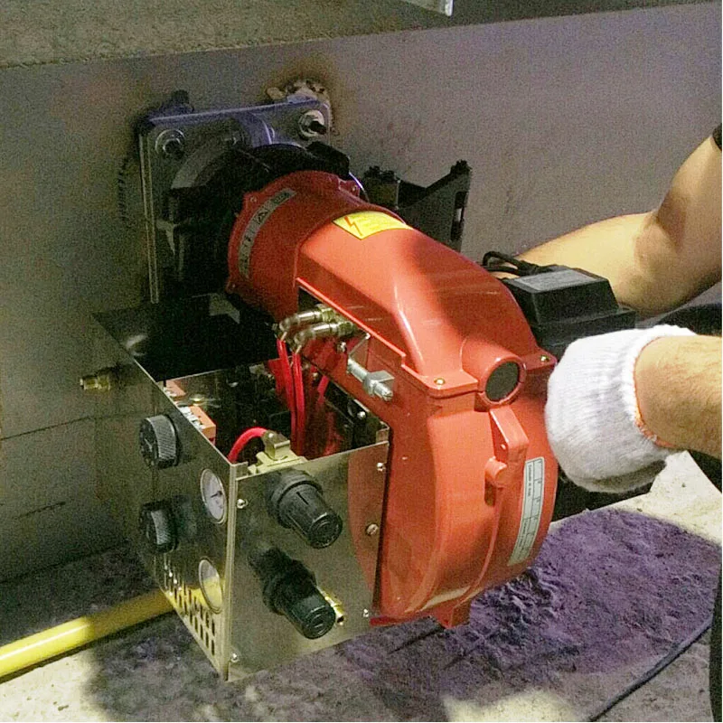 12-50KW Multi Fuel Waste Oil Burner with Built-in Air Compressor for ...