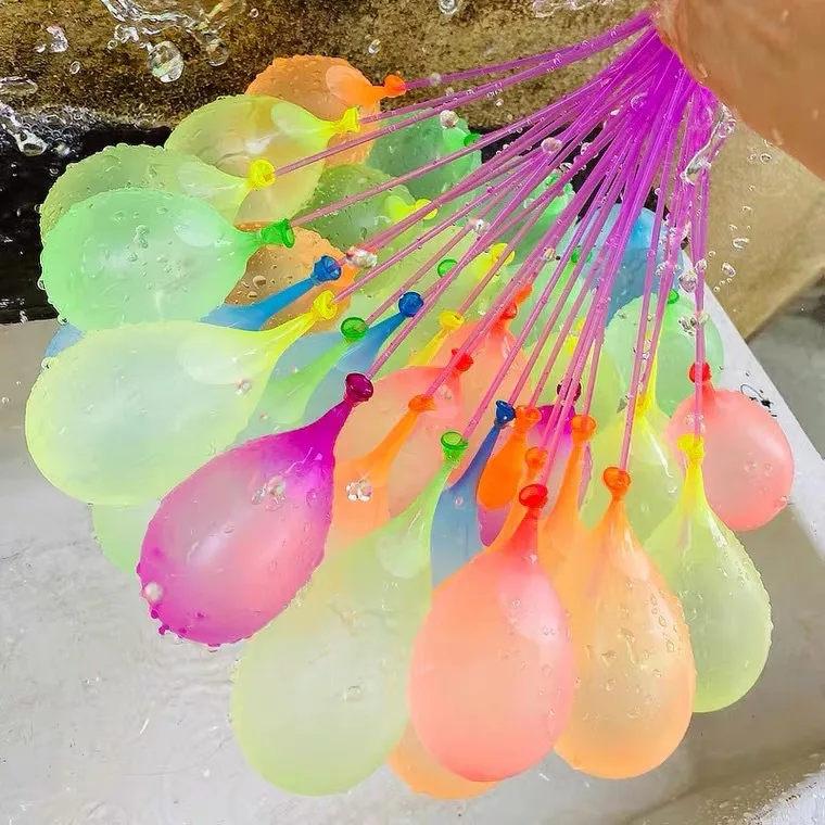 111pcs Quick Fill Water Bomb Balloons Self Sealing - Buy Water Balloons ...