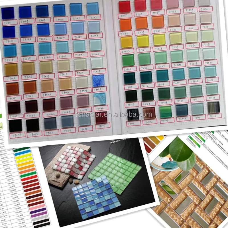 Glass Mosaic Pigment Colors - Diverse and Durable Options
