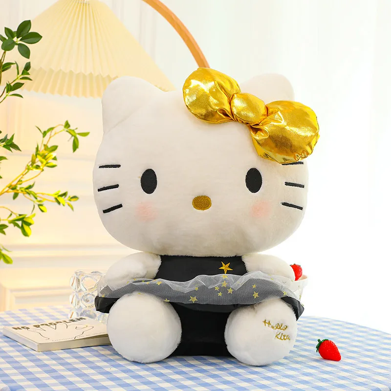 Hot New Sanrio Black Gold Series Kulomi Plush Boy Hallo Kitty Cute ...