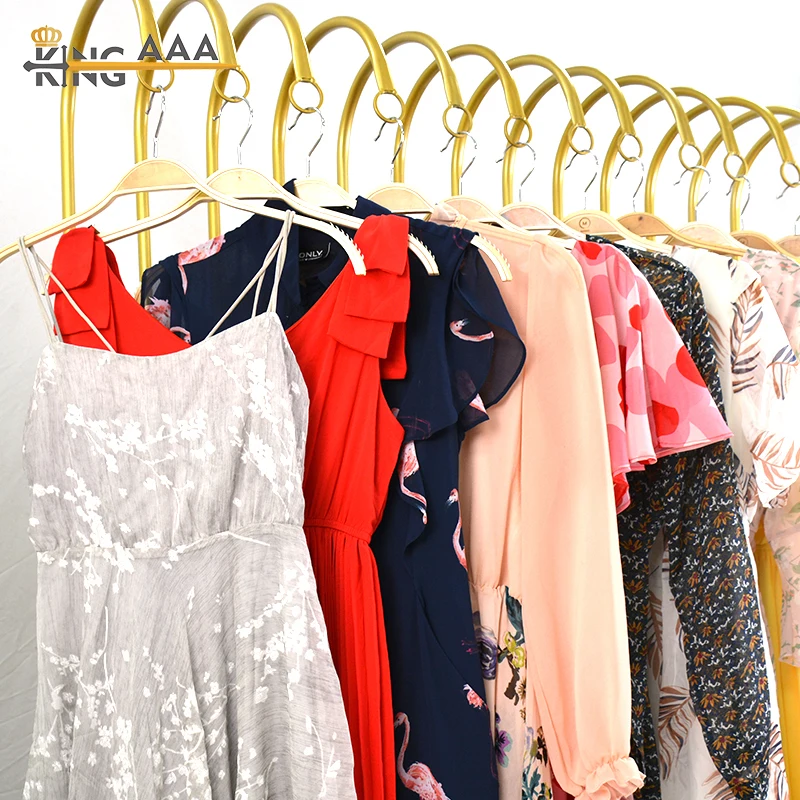 Pakaian Bekas Second Hand Clothes Baju Bea Code Ladies Silk Dress Other ...