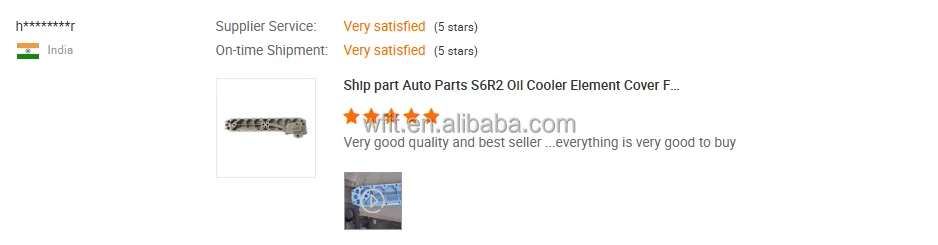 Komatsu Marine Diesel Engine Valve 6M140 - High Quality