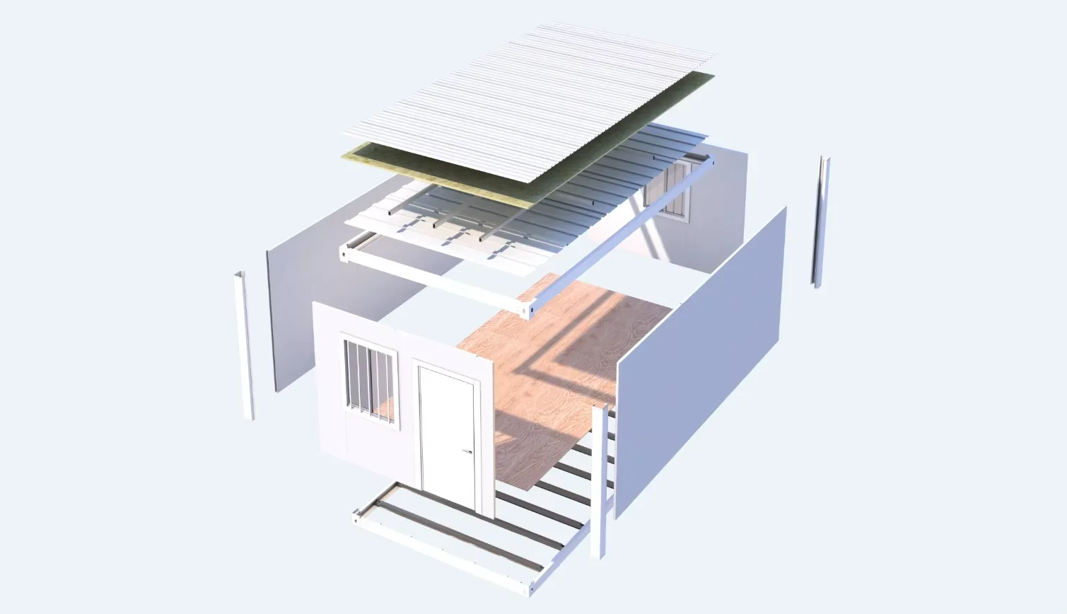 Prefabricated Mobile Shop Coffee Shop Container Coffee Bar Container ...